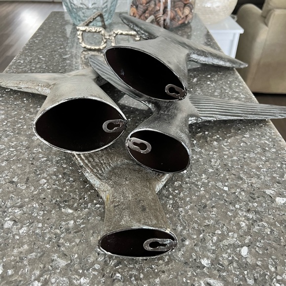 Wall Decor | Coastal Fish Tail Wall Sculptures Set Of 4 | Poshmark